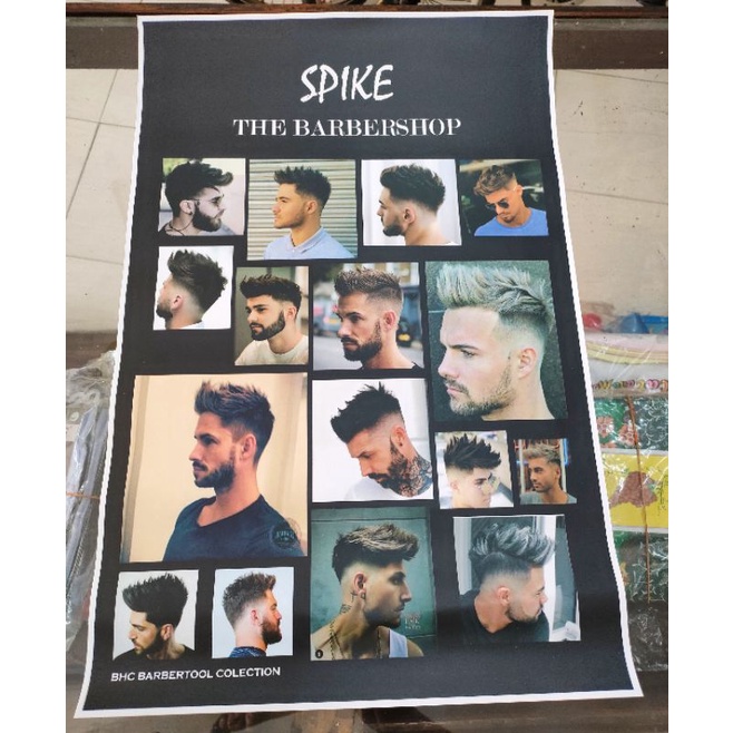 Jual Poster Model Gaya Rambut Poster Potong Rambut Dewasa - Spike ...