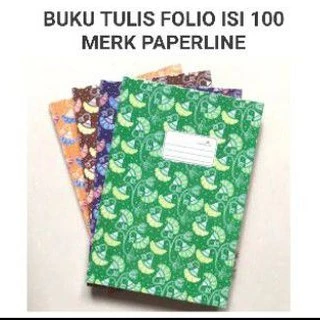 Jual Buku-Folio-Hard-Cover-100-100-LEMBAR-Paperline Harga Terbaik ...