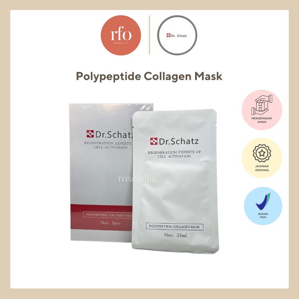 Jual Dr Schatz Polypeptide Collagen Mask | Shopee Indonesia