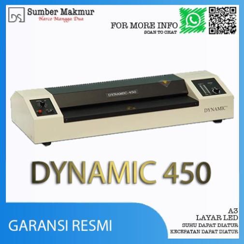 Jual Laminating | Mesin Laminating Dynamic 450 Plastik Double A3 ...