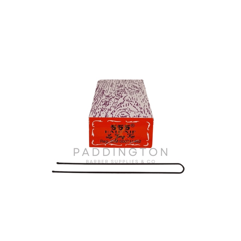 Jual Hair Nip 555 Jepit Lidi Pentul Hitam Cepit Pin Aspel Baja Rambut ...