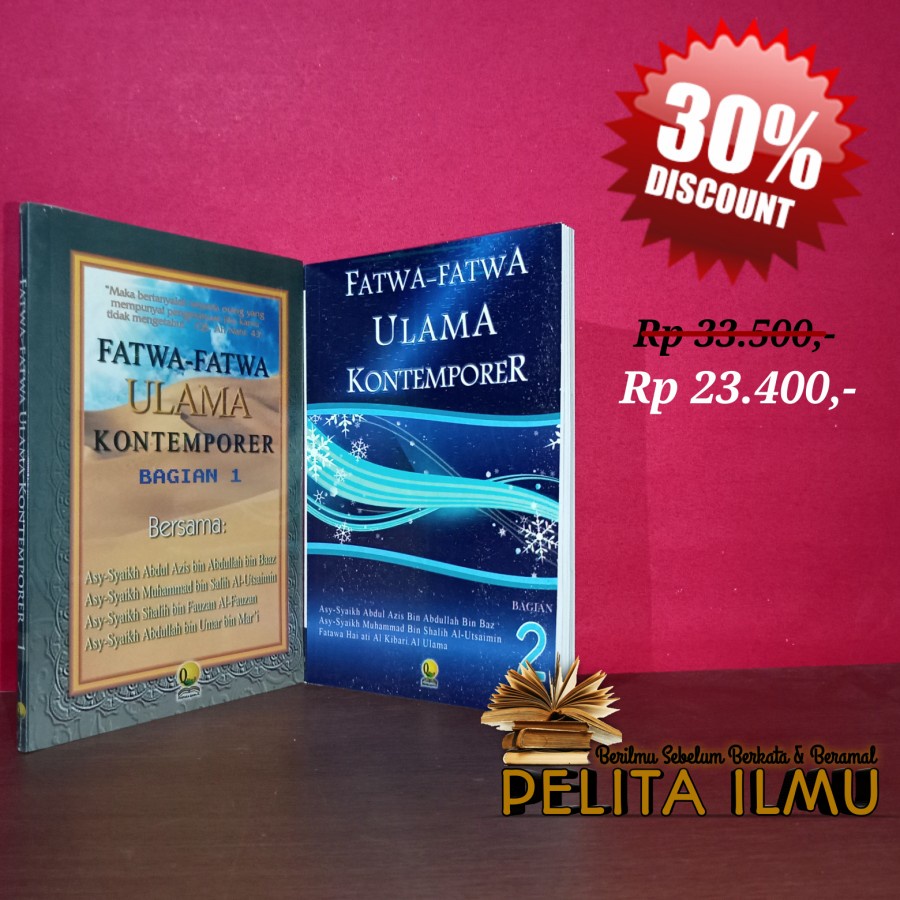 Jual Serial Buku Fatwa-Fatwa Ulama Kontemporer Bagian 1 Dan 2 | Shopee ...