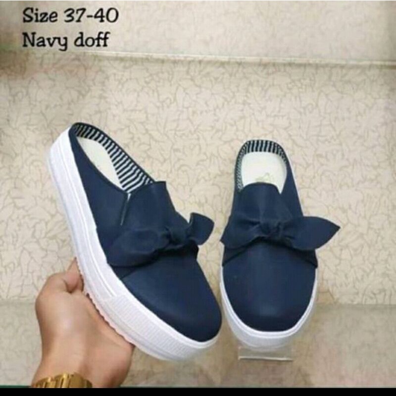 Jual bustong/tutong motif pita kumis elegant multi warna sepatu ...