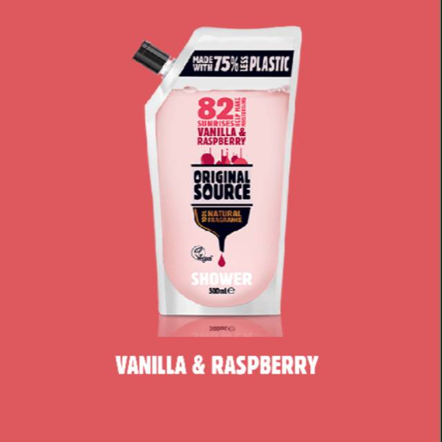 Jual Original Source Vanilla and Raspberry 500ml | Shopee Indonesia