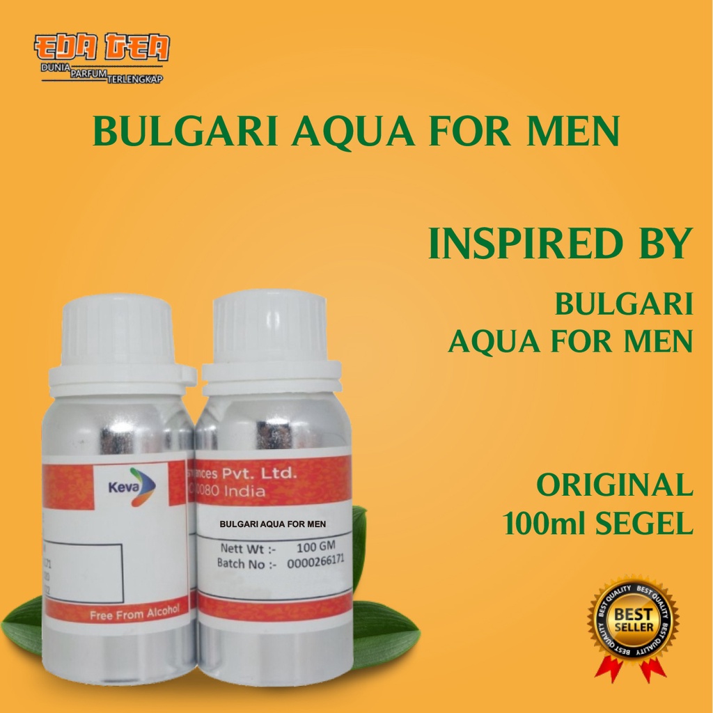 Jual BIBIT PARFUM BULGARI AQUA K1178 | BULGARI AQUA MEN | KEVA | 100ML ...