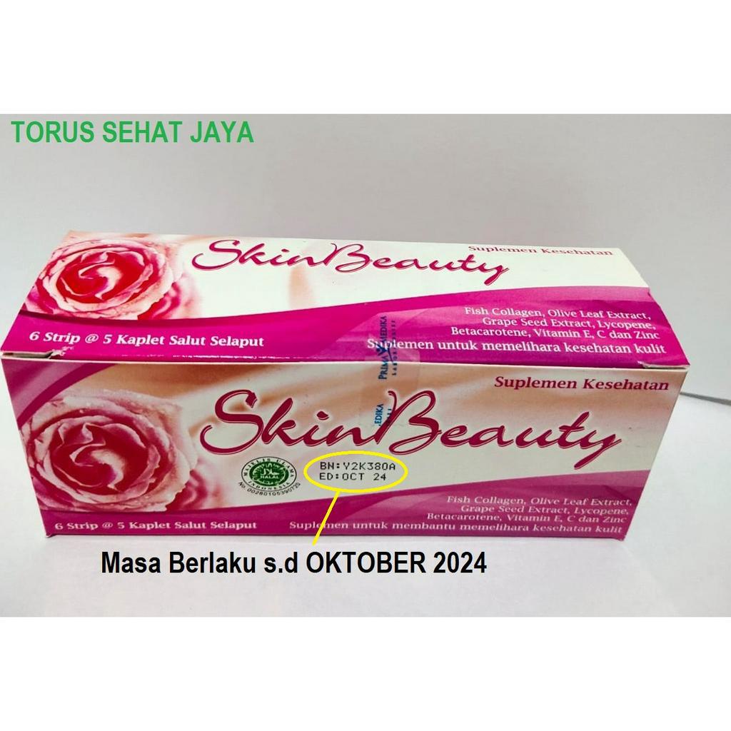 Jual Skin Beauty isi 30 Kaplet / Suplement Kulit / Nutrisi Kulit / Skin ...