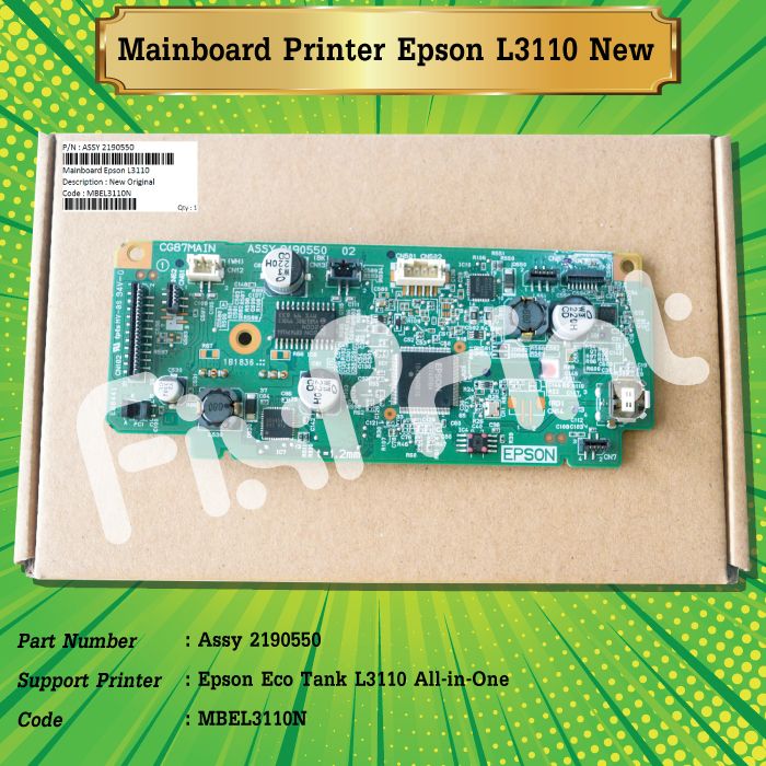 Jual Mainboard Printer Epson L3110 Motherboard L3110 Original Board ...