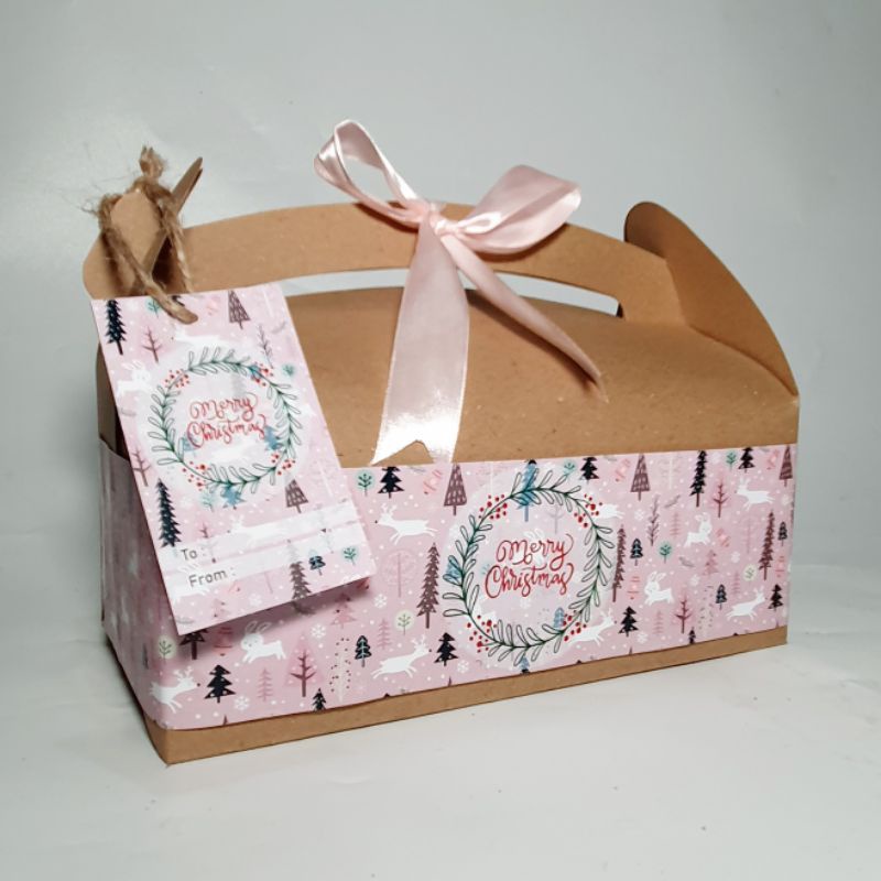 Jual Dus Hampers 4 Toples 250gr Gable Box Kue Kering Edisi Imlek ...