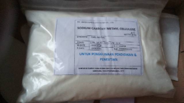 Jual Sodium Carboxymethyl Cellulose (NaCMC) Analytical Grade | Shopee ...