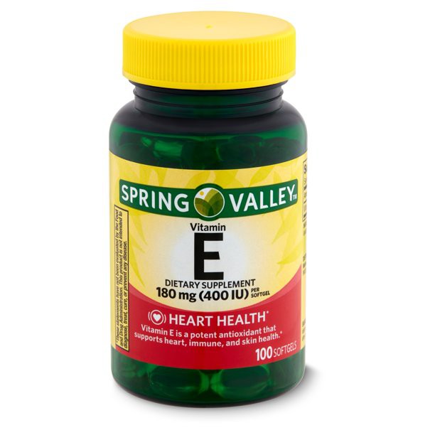 Jual Spring Valley Vitamin E 400 IU 100 Softgels | Shopee Indonesia