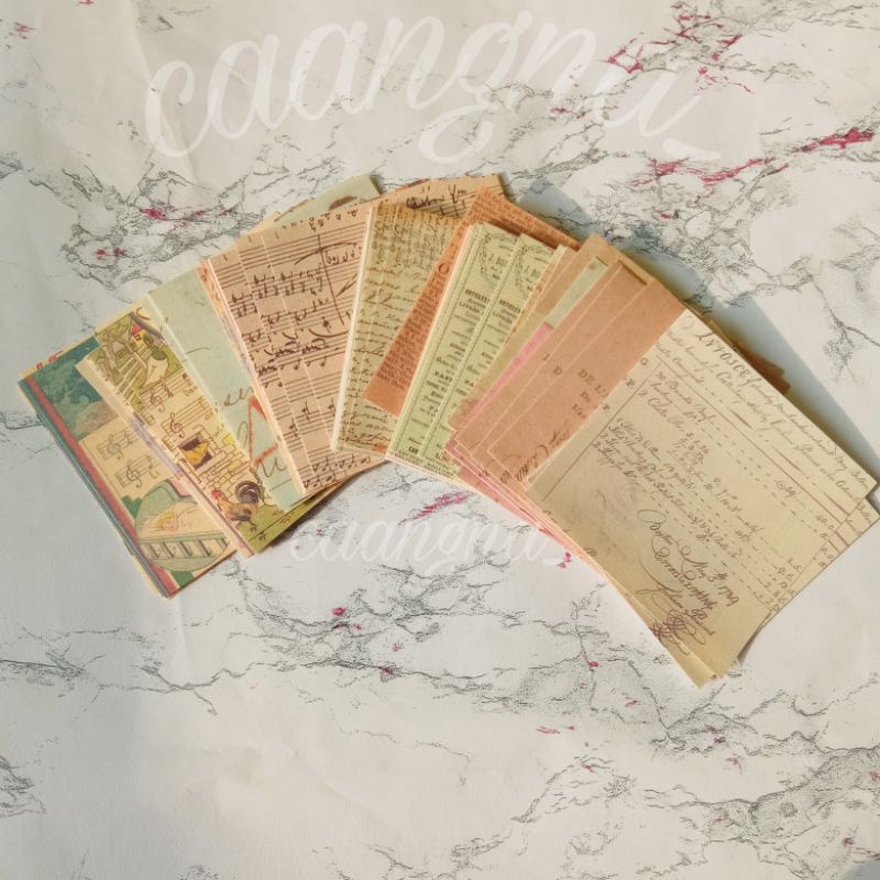 Jual 10 pcs mini vintage old paper | Shopee Indonesia