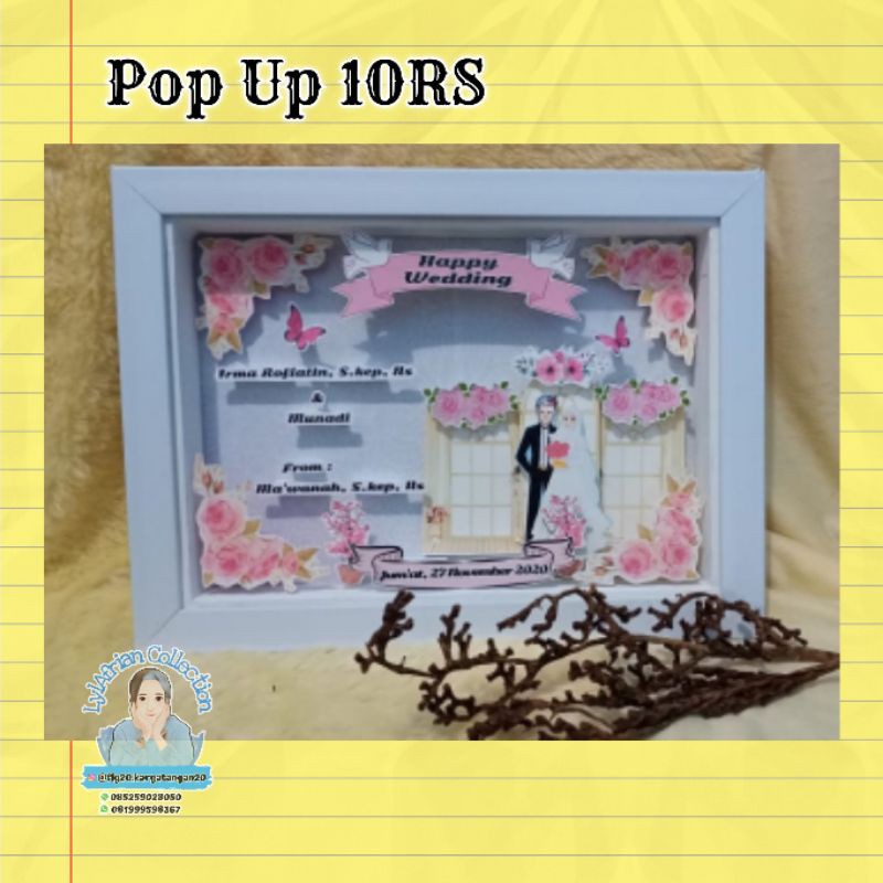 Jual Pop Up Frame 3D (kado unik & keren) | Shopee Indonesia