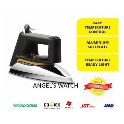 Jual Philips Setrika HD1172 Dry Iron HD1172 Gosokan Philips HD 1172 ...