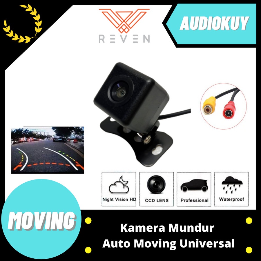 Jual Kamera Mundur Auto Moving Guide Line Universal / Kamera Mundur ...