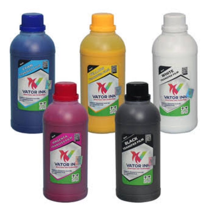 Jual TINTA DTF VATOR 500ml CMYKW | Shopee Indonesia