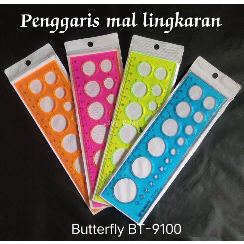 Jual Penggaris mal lingkaran Butterfly | Shopee Indonesia