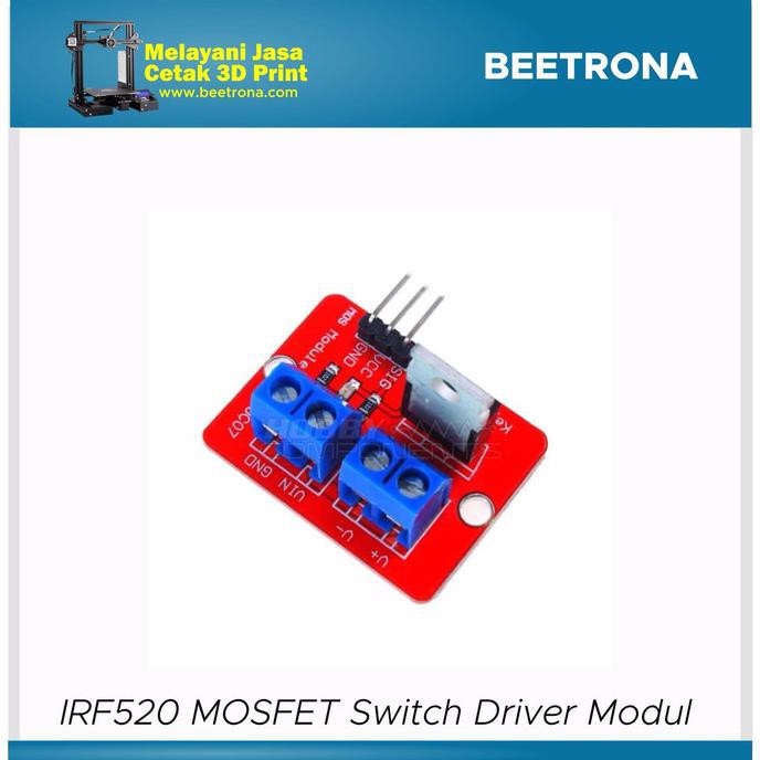 Jual IRF520 MOSFET Switch Driver Modul beetron65 | Shopee Indonesia