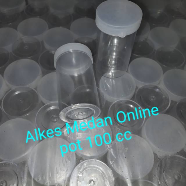 Jual Pot urine 100 ml / 100 cc / pot dahak 100ml / 100cc / pot 100ml ...