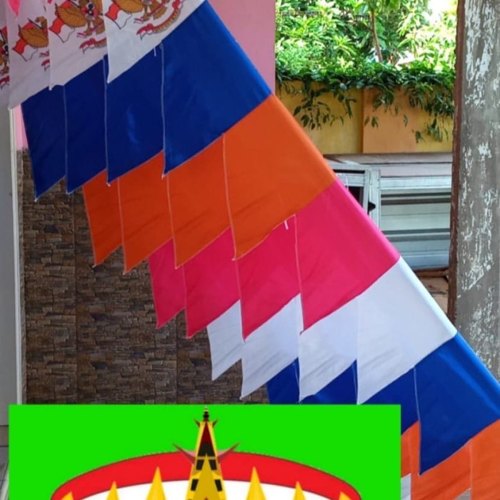 Jual NEW PRODUCT bendera umbul umbul gergaji 8 mata AR524 | Shopee Indonesia