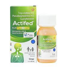 Jual ACTIFED PLUS EXPECTORANT SIRUP 60 ML | Shopee Indonesia