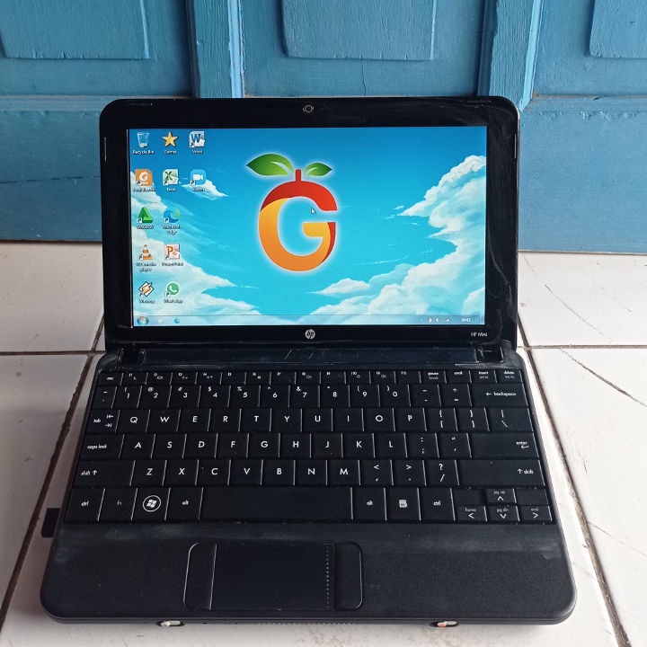 Jual Hp Mini 110-1017TU Hitam 10 inch Intel Atom N280 RAM 2GB HDD 320GB Windows 7 Notebook ...