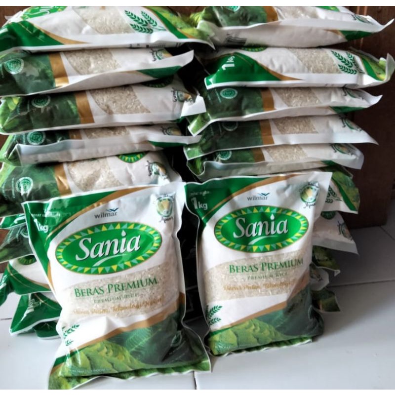Jual Beras Sania 1 kg kemasan mini | Shopee Indonesia