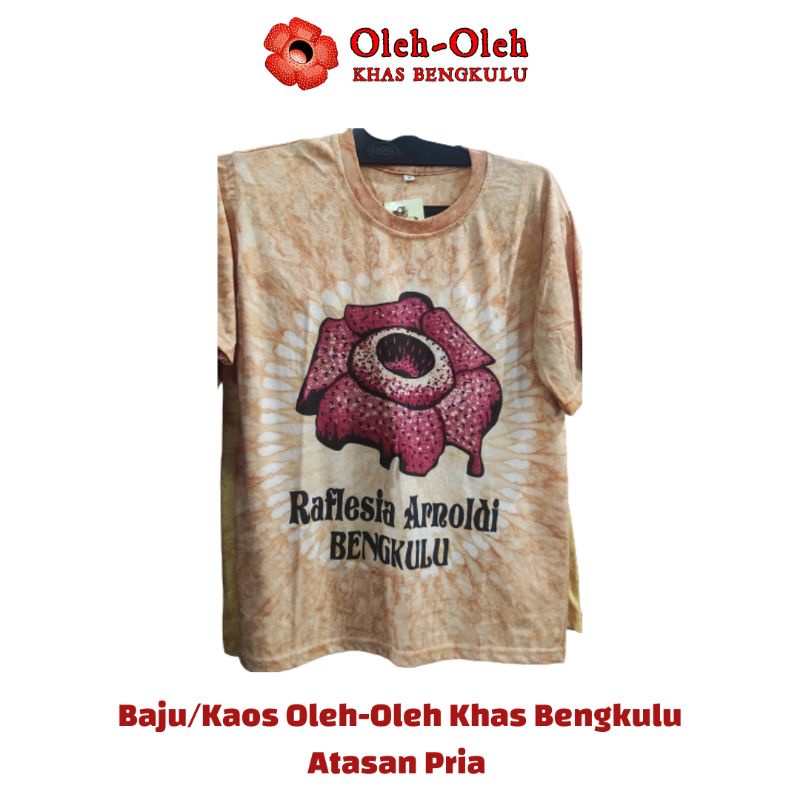 Jual [Size Dewasa] Baju/ Kaos Bunga Rafflesia / Oleh-Oleh Khas Bengkulu ...