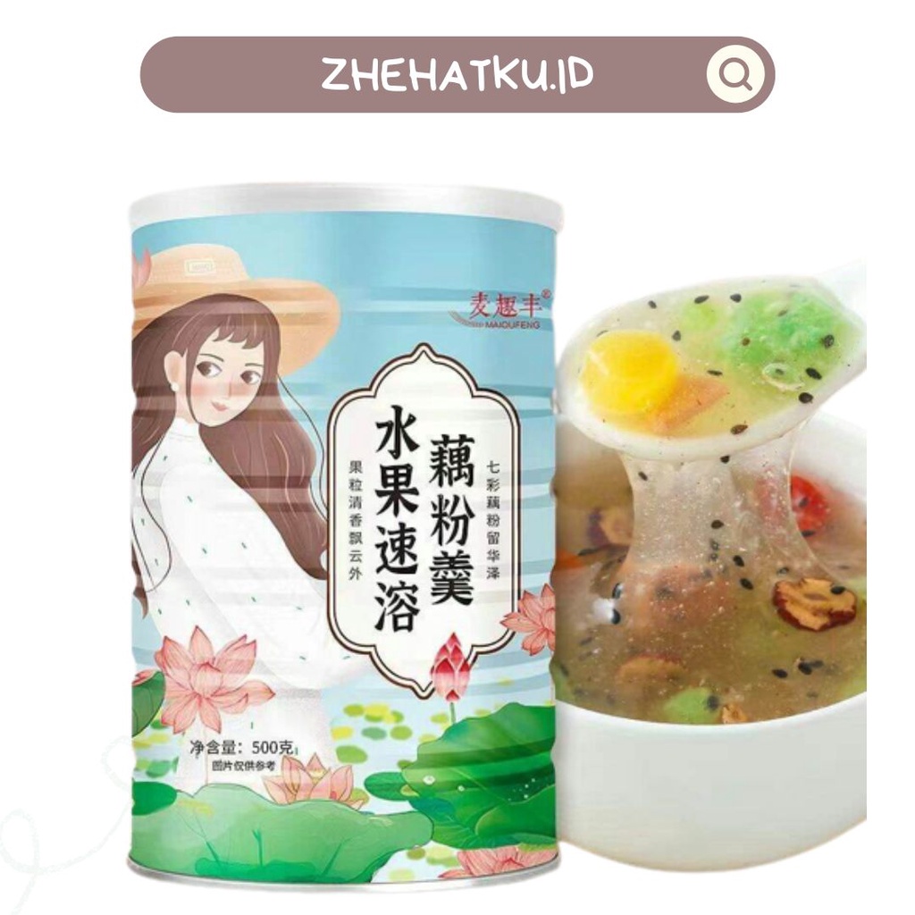 Jual READY Stock Ou Fen Lotus Root Powder Lotus Root Starch Fruit Bubuk ...