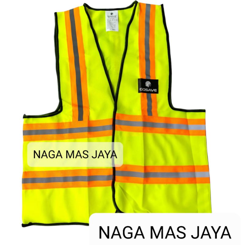 Jual GOSAVE ROMPI SAFETY PROYEK 4 LINE KOMBINASI POLYSTER / ROMPI ...