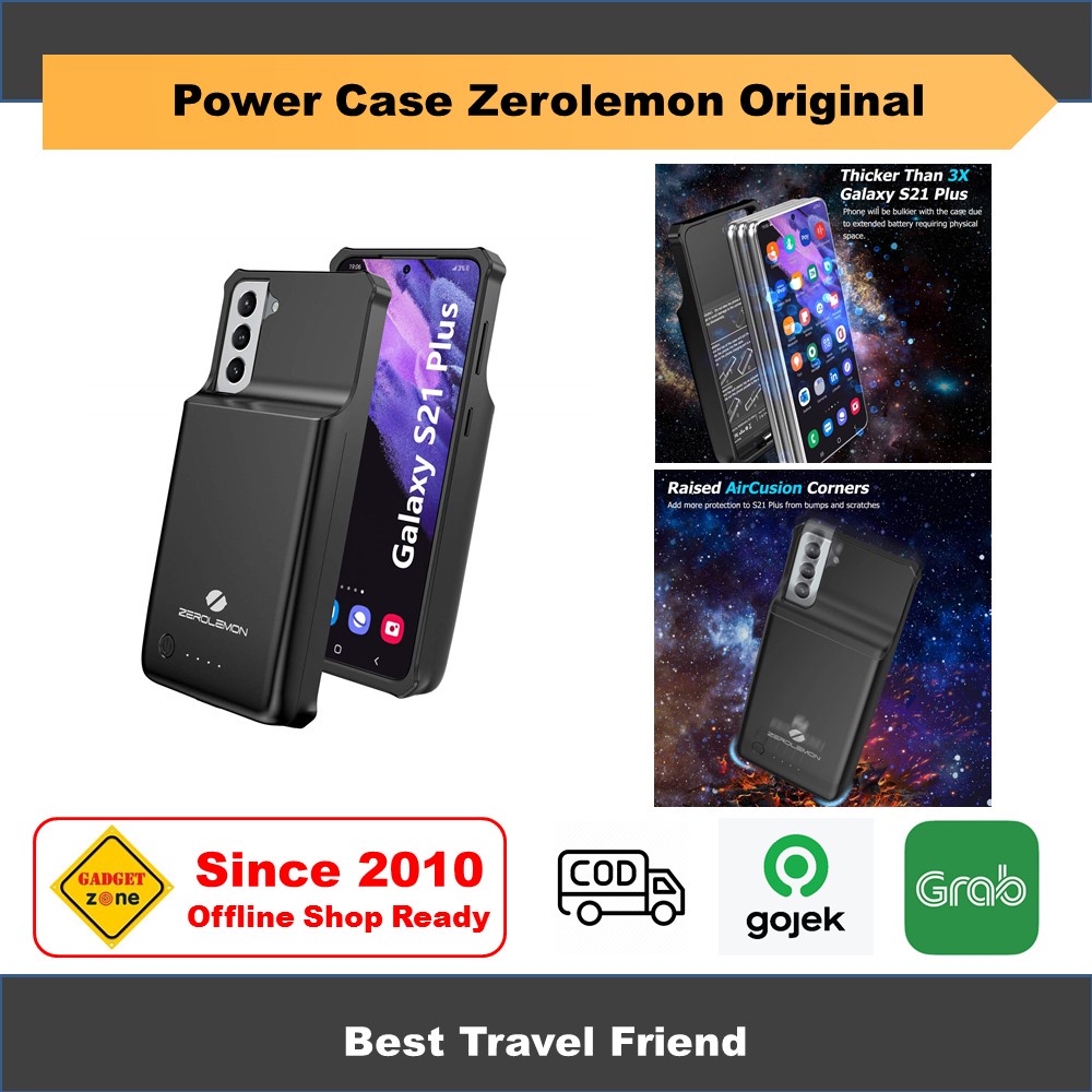 Jual Samsung Galaxy S21 Plus Zerolemon Battery Case Original | Shopee ...