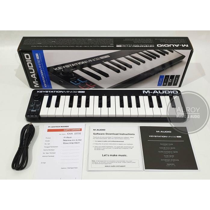 Jual Midi Controller M-Audio Keystation Mini 32 Mk3 High Quality | Shopee Indonesia