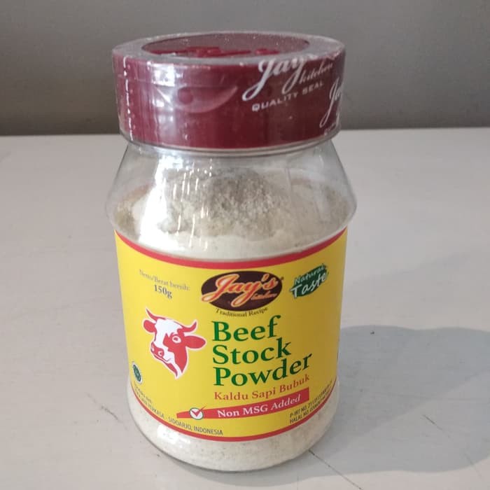 Jual Jay's Beef Stock Powder/Kaldu Sapi Bubuk 150 Gr | Shopee Indonesia