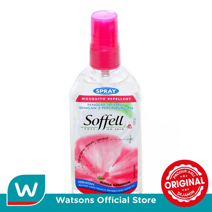Jual Soffell Botol Spray Bunga Geranium 80ml | Shopee Indonesia