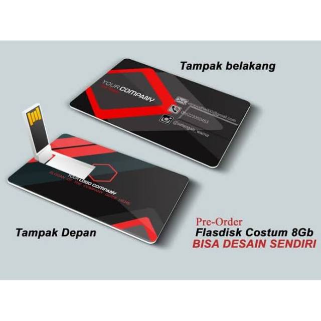 Jual Flashdisk Kartu Custom | Shopee Indonesia