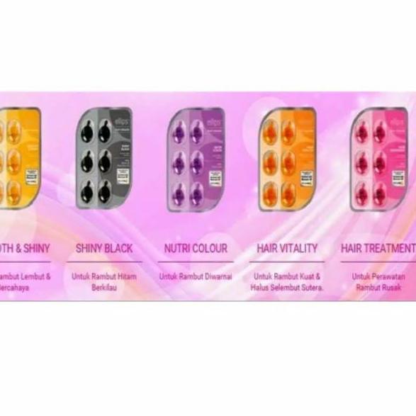Jual [KODE PRODUK WS8DB5161] ORIGINAL Ellips Hair Vitamin Sachet Isi 6 ...