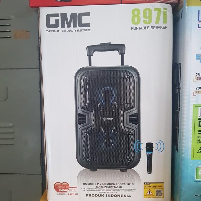 Jual Speaker Gmc 897I (Free Wireless Mic) | Shopee Indonesia