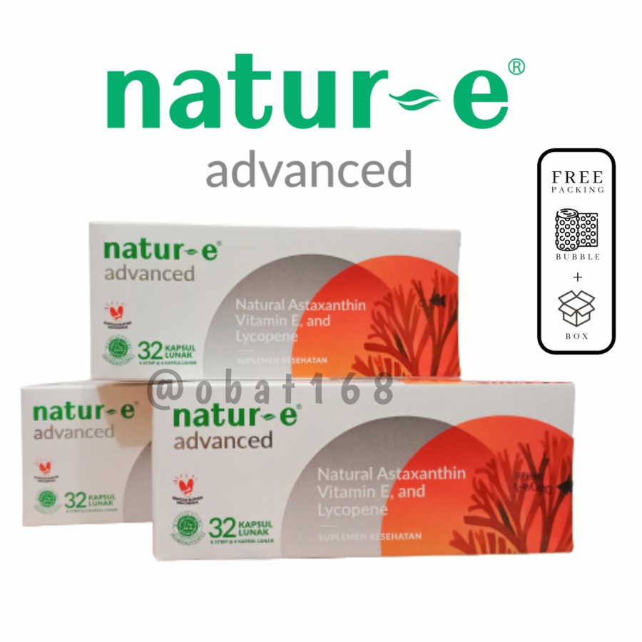 Jual Natur E Advanced isi 32 kapsul - Natur E Advance 32 - Vitamin E ...