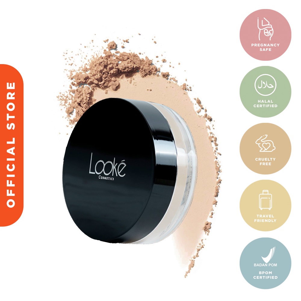 Jual MSBB - Looke Holy Smooth and Blur Loose Powder Rhea Mini Size ...