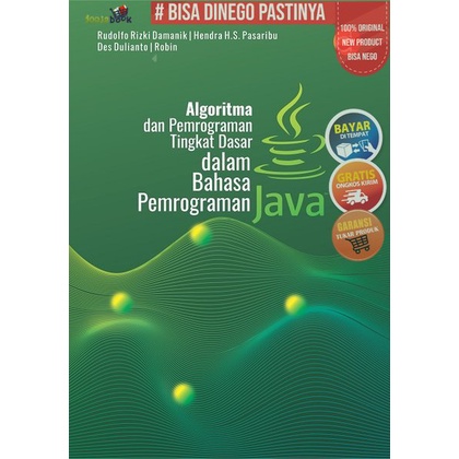 Jual Buku Algoritma dan Pemrograman Tingkat Dasar dalam Bahasa ...