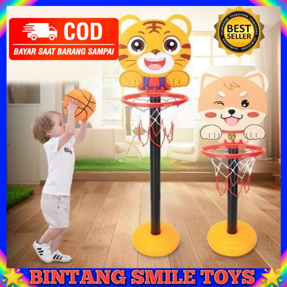 Jual MAINAN ANAK TIANG BASKET CHAMPION BASKETBALL KARAKTER LUCU BISA ...
