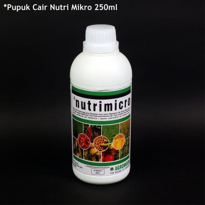 Jual Pupuk Mikro NUTRIMICRO 500 Ml | Shopee Indonesia