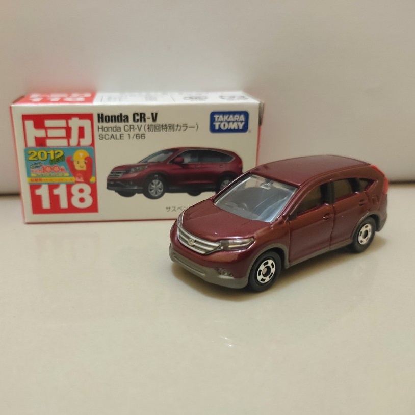 Jual Tomica reguler no 118 Diecast Honda CR-V RED Takara tomy mobil sedan harga murah | Shopee ...