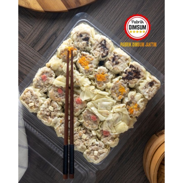Jual DIMSUM AYAM MATANG 50PCS (original 36gr, flamboyan 30gr, nori ...