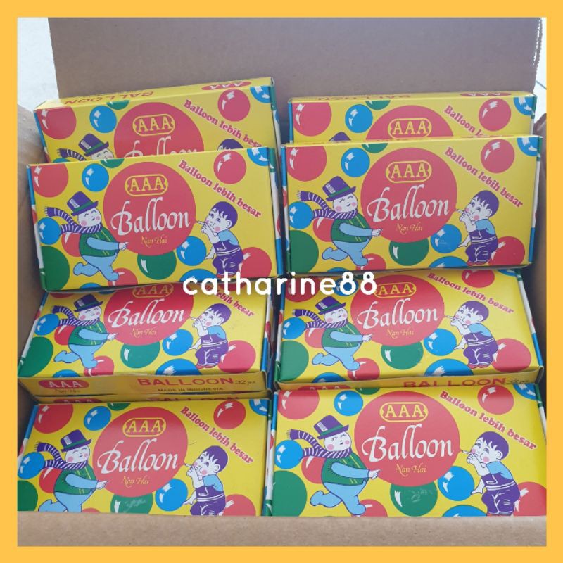 Jual Balon AAA 1 Kotak Balon Tiup Mainan Anak Jaman Dulu Balloon Besar ... Jual Balon AAA 1 Kotak Balon Tiup Mainan Anak Jaman Dulu Balloon Besar ...