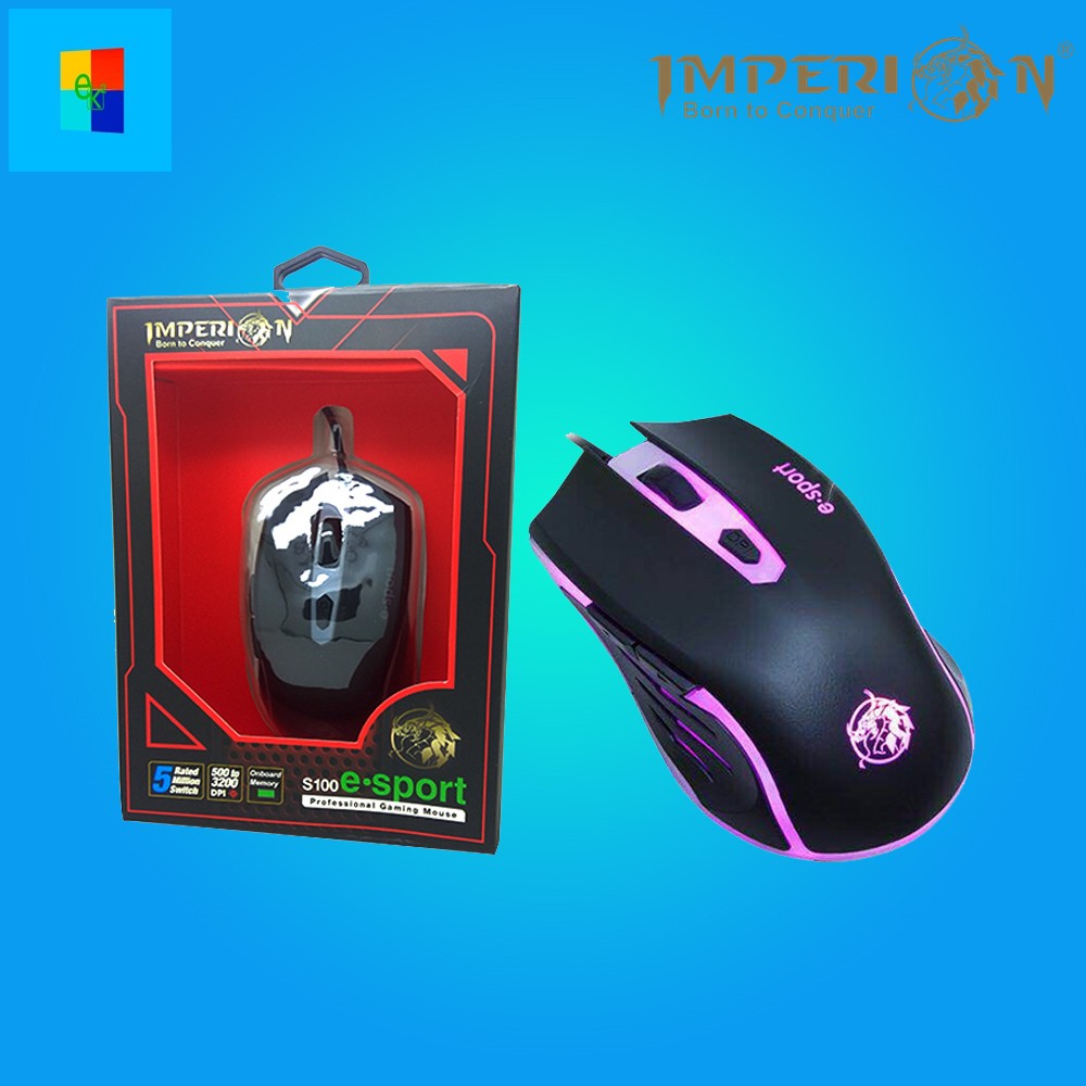 Jual Imperion Gaming Mouse MG-S100/mouse gaming | Shopee Indonesia
