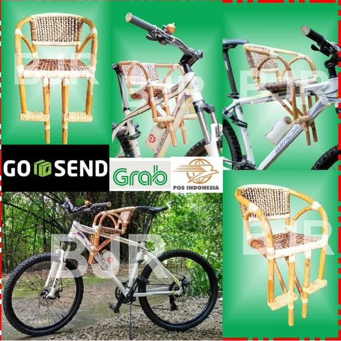 Jual Kursi Boncengan Sepeda Anak depan MTB Polygon Gunung Murah Rotan ...
