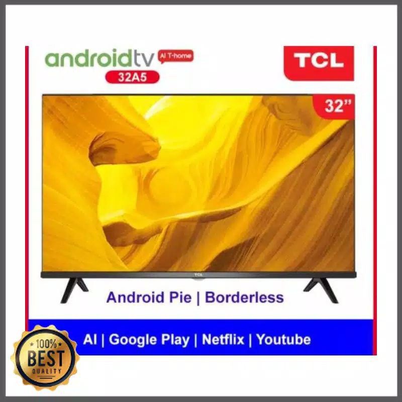 Jual TCL 32 inch Smart LED TV - Android 11.0 - Frameless - HD - Google Voice/Netflix/YouTube ...