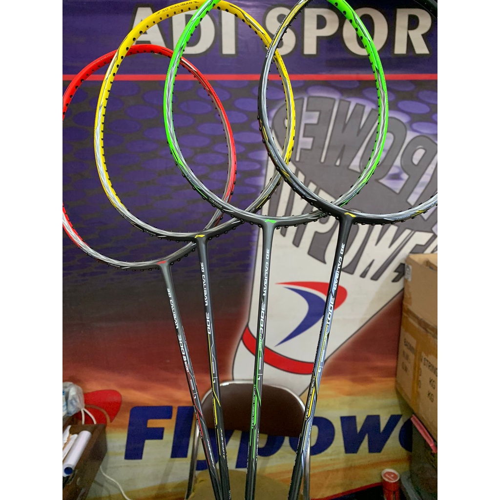 Jual RACKET BADMINTON LINING 3D CALIBAR 300 , 300 BOOST , 300 COMBAT ...