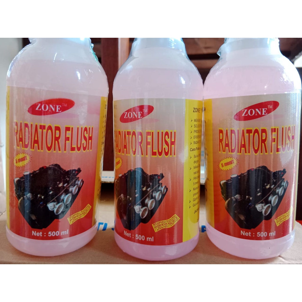 Jual Radiator Flush Zone Cairan Pembersih Radiator 500 ml | Shopee ...