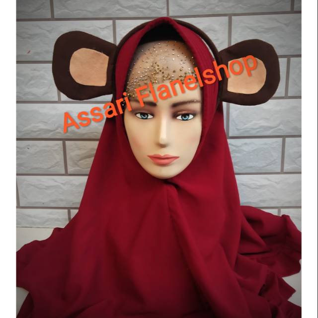 Jual Bando telinga monyet kera monkey ears | Shopee Indonesia